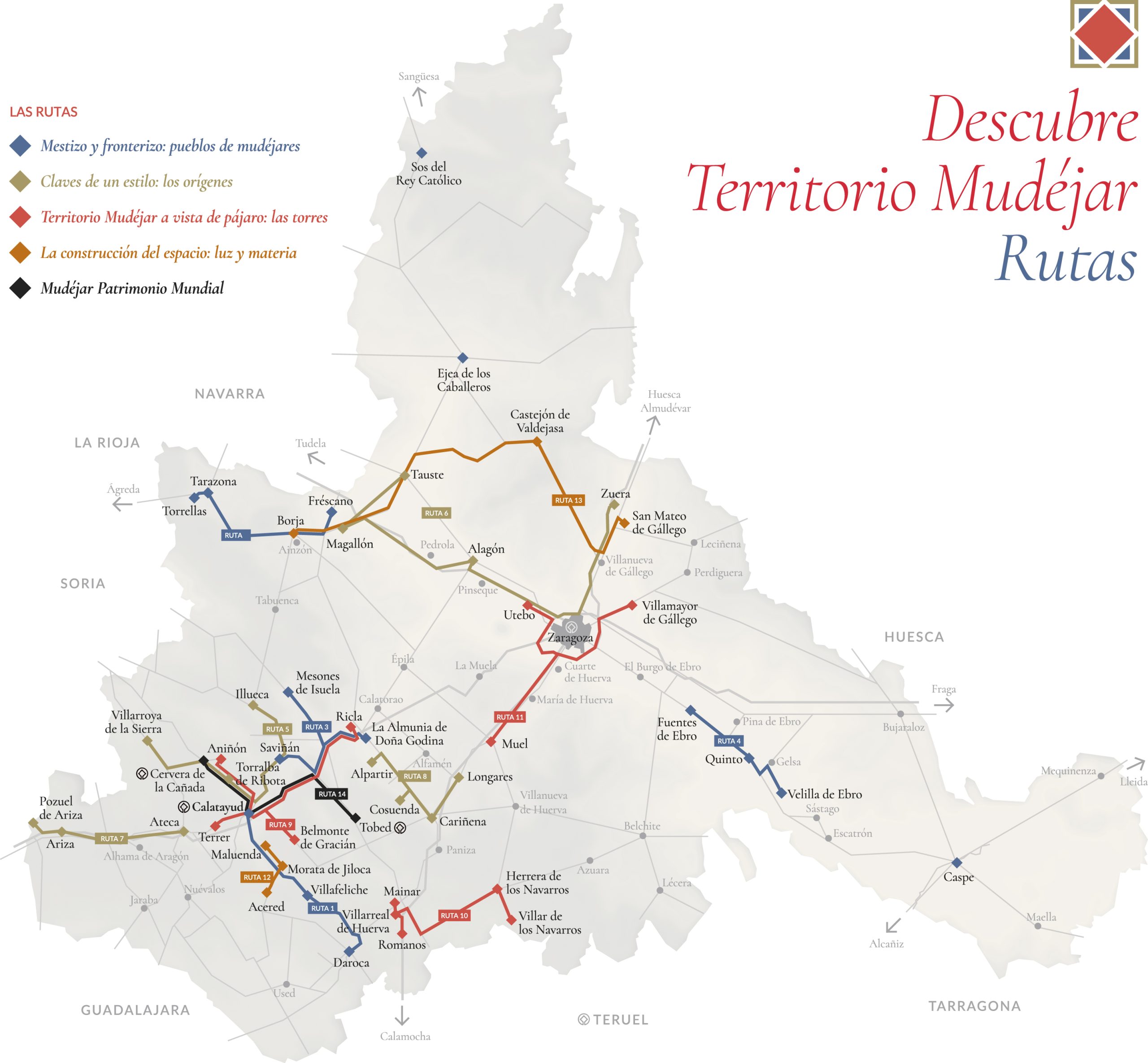 Rutas – Territorio Mudéjar